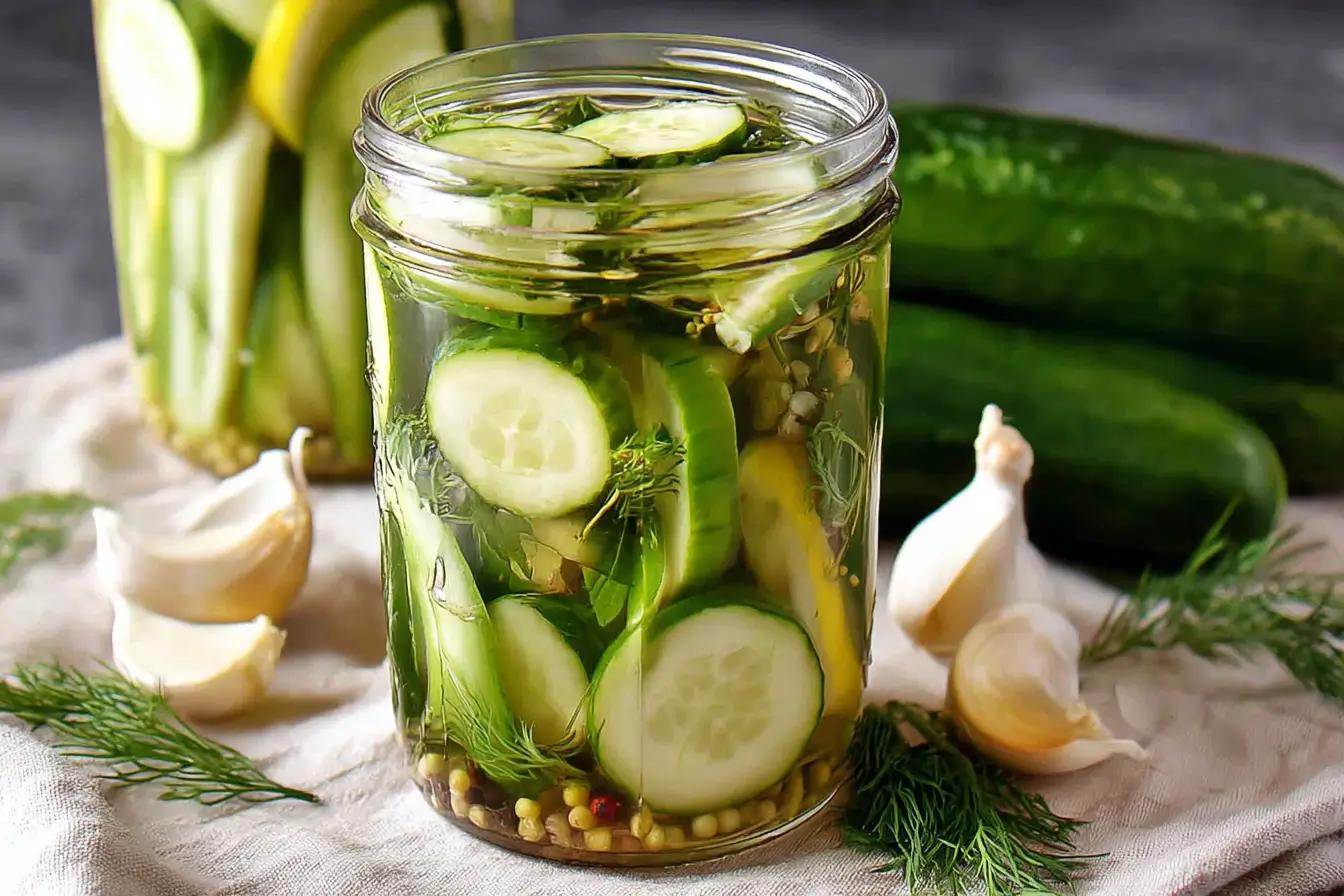 Refrigerator Pickles Dill Recipe
