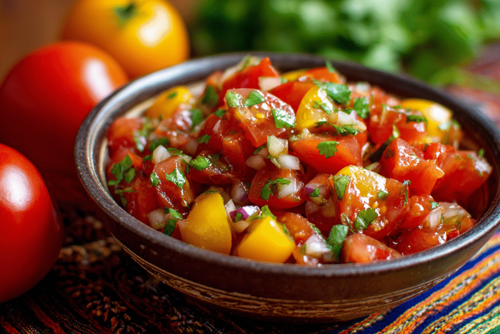 Fresh Tomato Salsa Recipe | Easy Homemade Dip